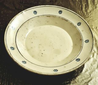 Antico piatto in maiolica meridionale diam. 40,5cm
