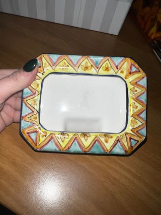 Porta foto ceramica vietri nuovo 