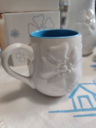 2 Tazze blu/verde, collezione 2010, Mulino Bianco