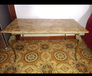 Tavolino da fumo in onice