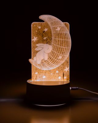 Lampada da notte Light Led children Usb Hologramme