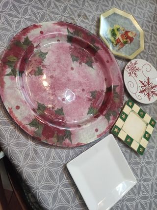 Piatti Natalizi in blocco 2 euro