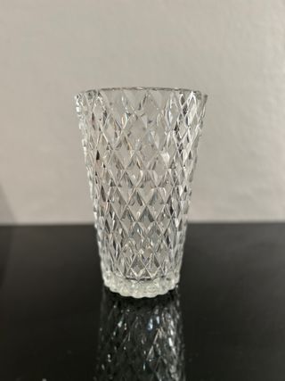 vaso in vetro rostrato 1940