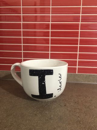 Tazza colazione con nome