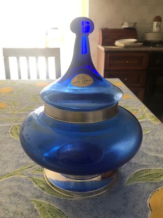 Porta cioccolatini vetro