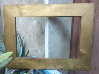 cornice dorata arte povera