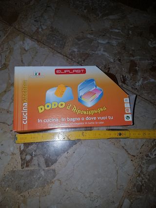 Porta spugna arancione