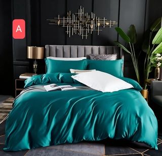 set matrimoniale cotone egiziano 