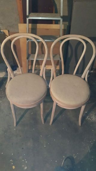 2 sedie in legno