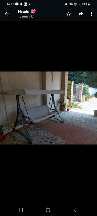 vendo dondolo da giardino 
