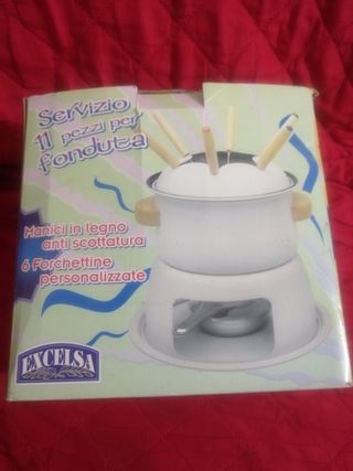 Servizio 11 pezzi per fonduta