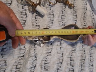 applique da parete vintage ottone 