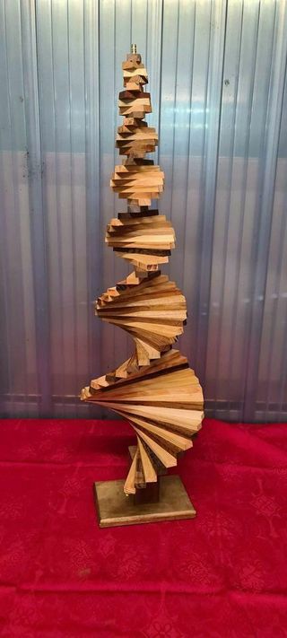 Albero di natale in legno h.72cm