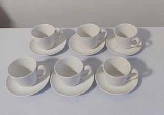 Set 6 Tazzine bianche  servito Villeroy & Boch