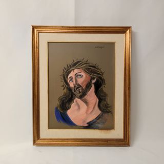 Quadro Cristo morente Claudio Lasagni