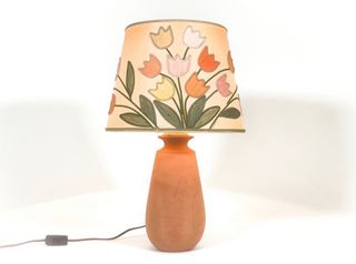 Lampada vintage fiori da tavolo