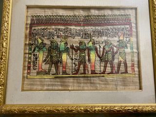 Papiro egizio antico 