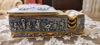 svuotatasche portagioie+posacenere capodimonte