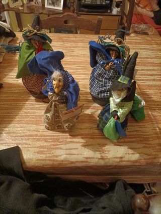 4 befane portacioccolatini