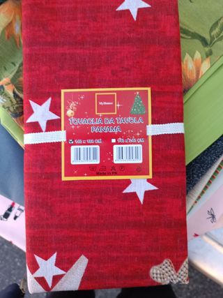 tovaglia cotone natalizia 