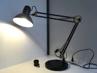 Lampada "tecnica" nero/oro