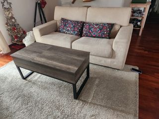 Tavolino Lift Top di Design con Vani Portaoggetti