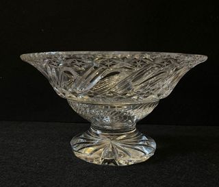 portafrutta in cristallo