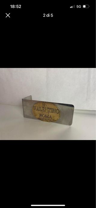 Sveglia e targhetta Valentino 