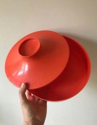 Biscottiera Guzzini "Ufo" design Luigi Massoni