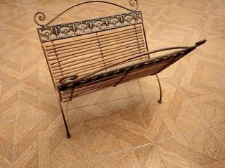 Portariviste - Contenitore ferro battuto