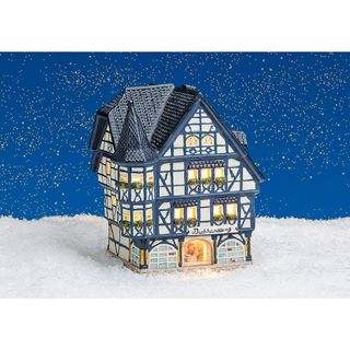 LICHTHAUS BOOKKEEPING PORCELLANA 15X15X17CM
