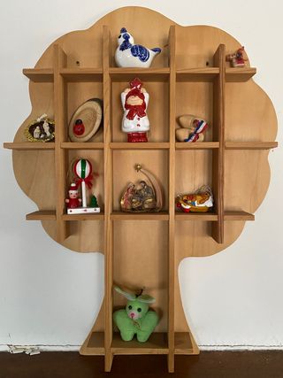 Albero da parete portaninnoli 