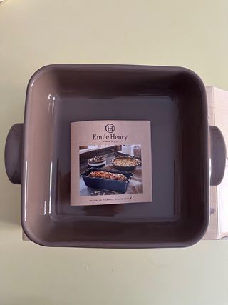 Pirofila quadrata Emile Henry 