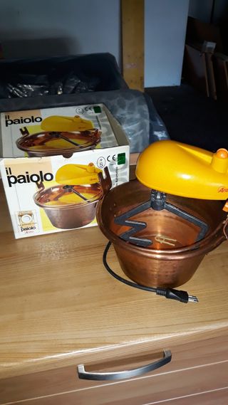 pentola con motore x polenta