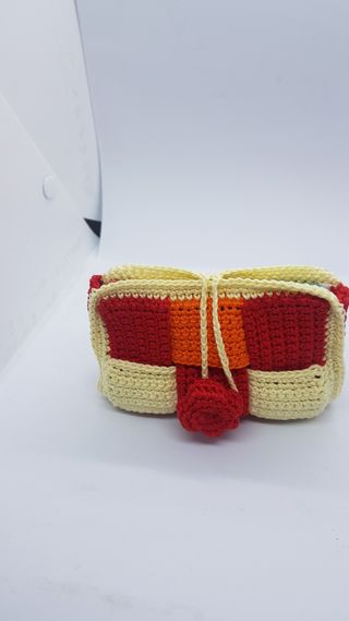 Astuccio pochette Trousse borsetta fatta a mano