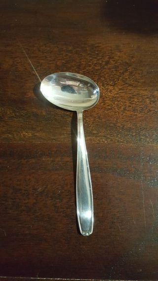 Piccolo mestolo in argento 800 gr.20