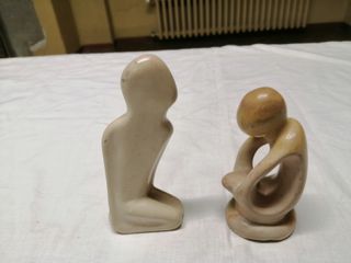 Statuette in pietra saponaria 