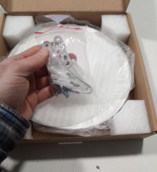 2 Pezzi Plafoniera LED rotonda Piatta 22CM 4000K 