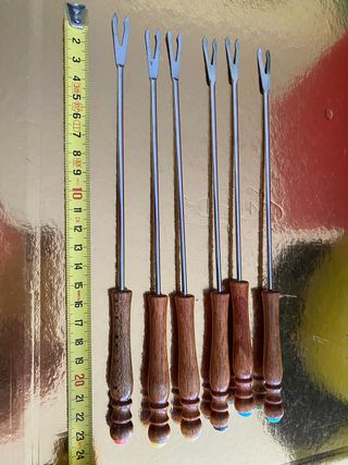 Set 6 spiedini lunghi