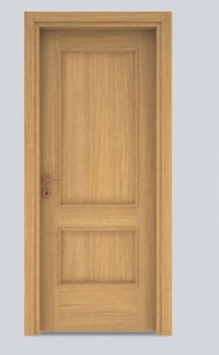 porta in rovere naturale