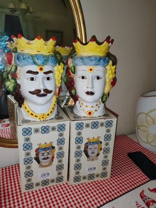 coppia teste di moro