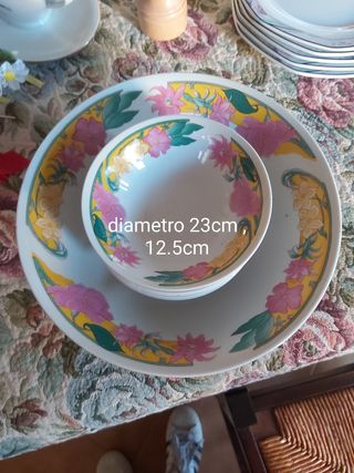 ciotola grande +5ciotoline 