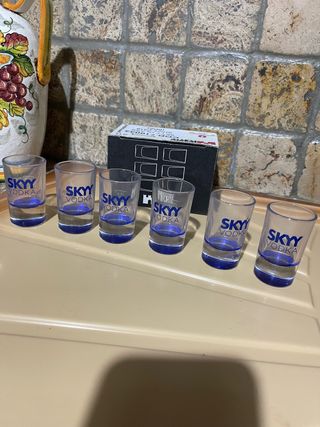  6 Bicchieri Skyy Vodka 