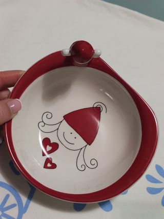 Piatto fondo Natale, abc Homeware