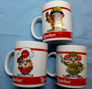 set tazze mug Loacker 