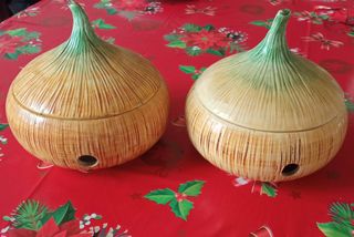 ciotole a forma di zucca