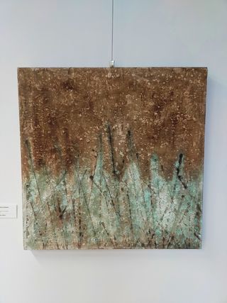 quadro dal titolo : Redentore lunare