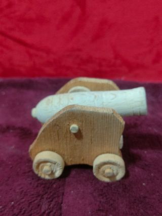 piccolo cannone legno