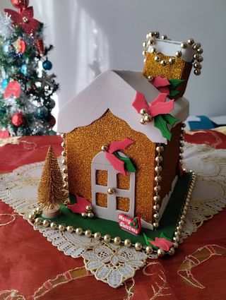 casetta di Natale 