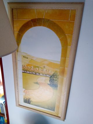 Pannello Decorato. Quadro.